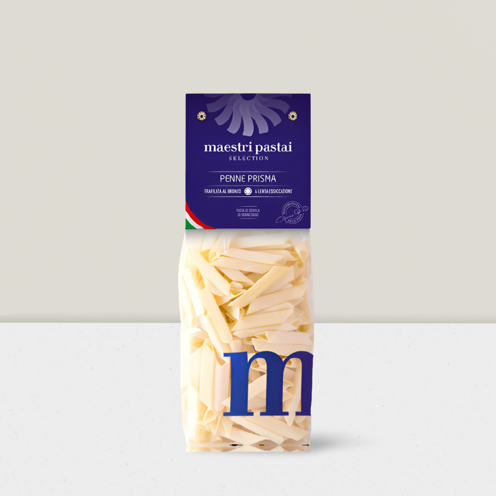 Maestri Pastai Penne Prisma 500g | Bronze-Cut Prism Pasta from Italy ...