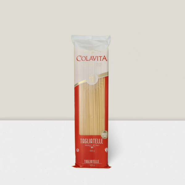 Colavita Tagliatelle 500g- Bronze Cut Flat Pasta for Creamy Sauces ...