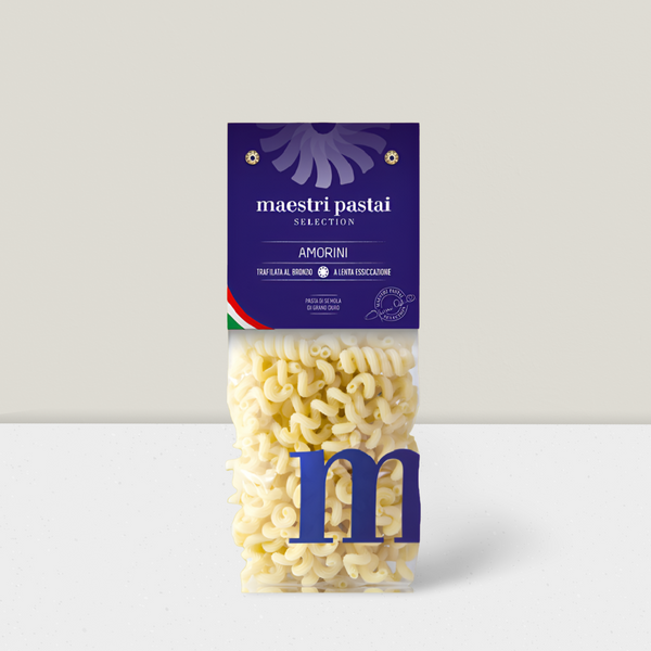 Maestri Pastai Amorini 500g | Spiralled Tube Italian Pasta – The Online ...